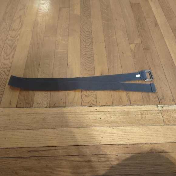 None | Accessories | Grey Alternative Aesthetic Canvas Belt With Two ...
